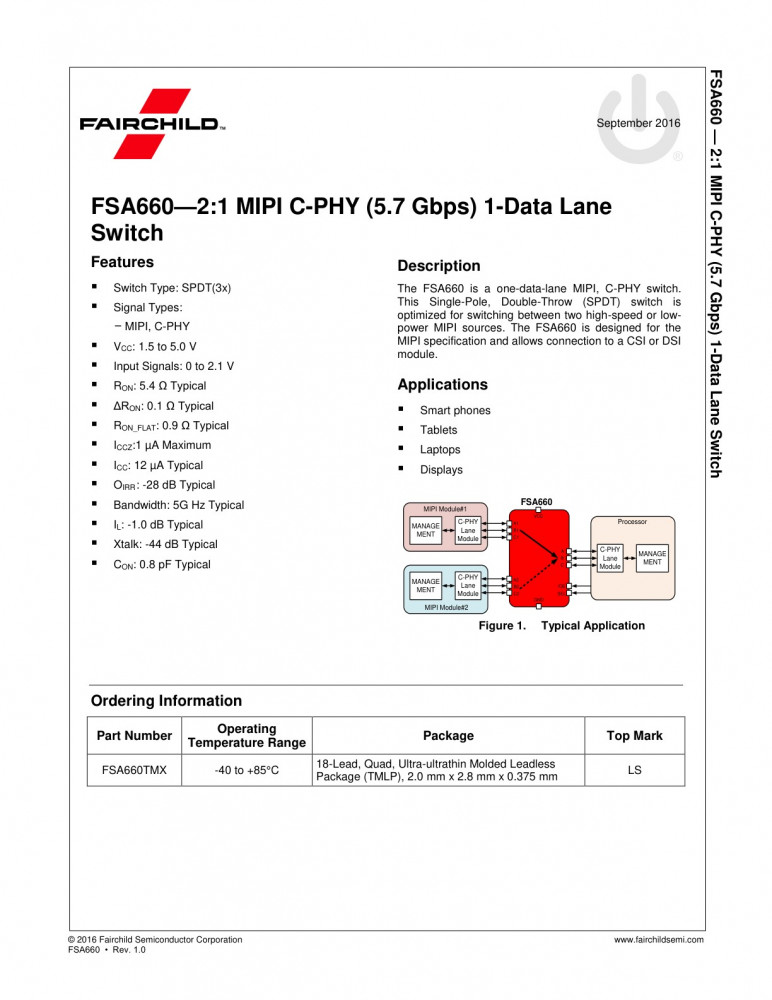 FSA660 datasheet page 2