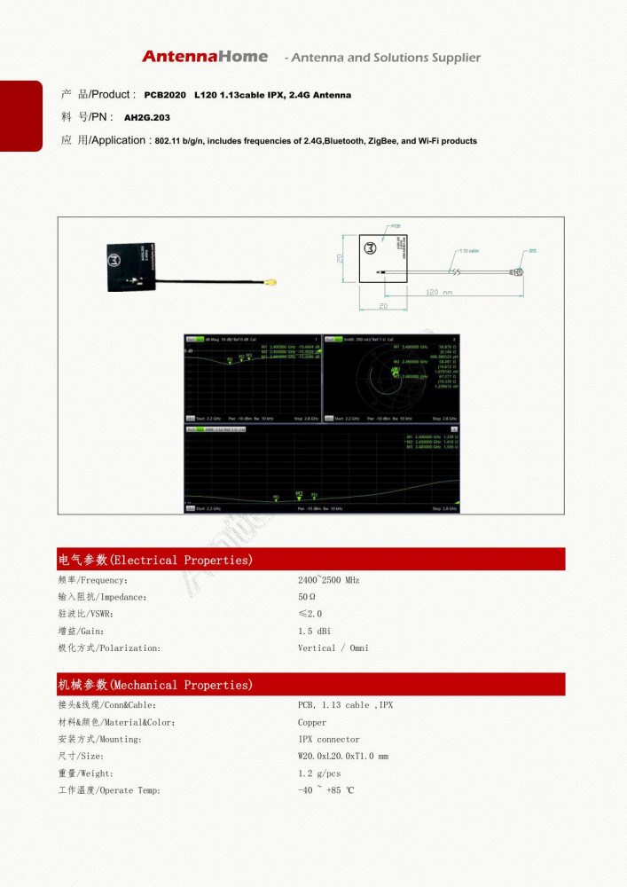 AntennaHome catalogue page 1