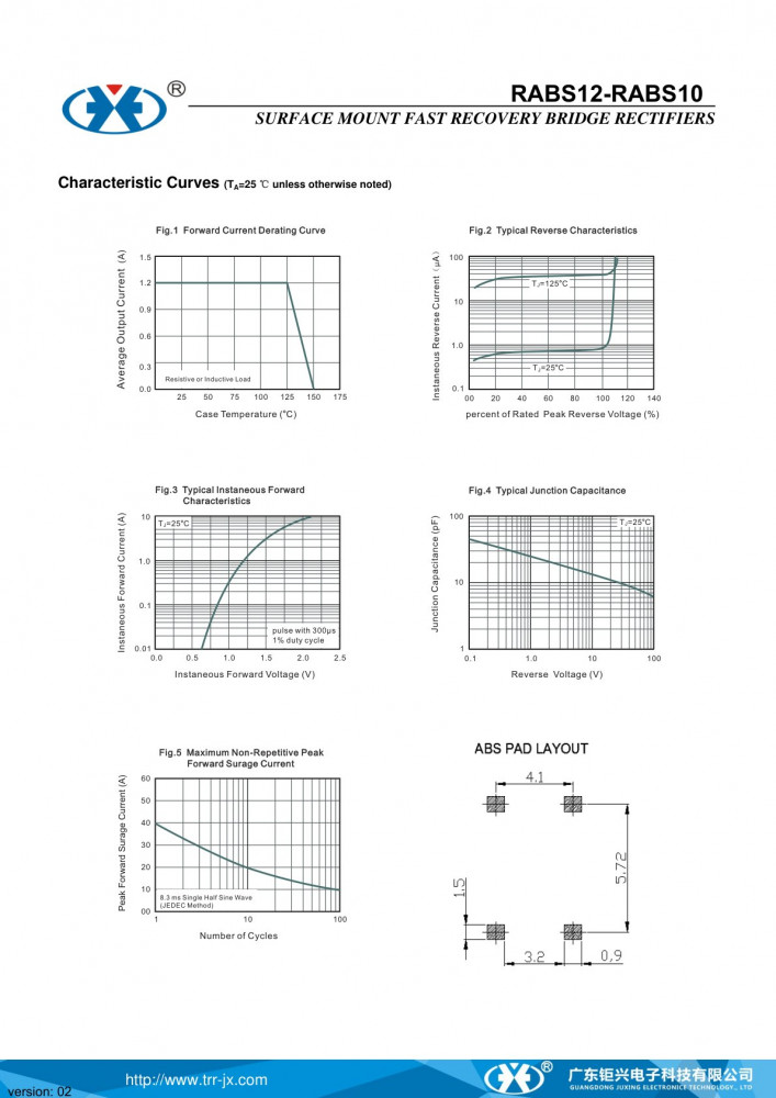 JUXING RABS10M datasheet page 2