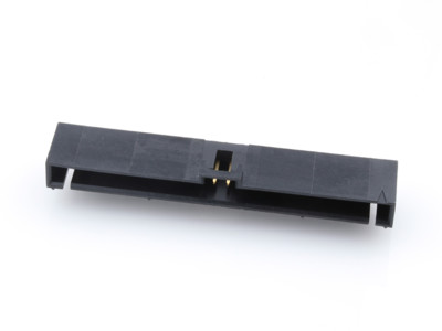 2.54mm Pitch SL Header, Low Profile, Single Row, Right Angle, 3.05mm Pocket, Shrouded, 24 Circuits, Tin (Sn) Plating for sale