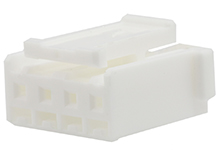 2.50mm Pitch Wire-to-Wire and Wire-to-Board Receptacle Housing, without Retainer, 3 Circuits