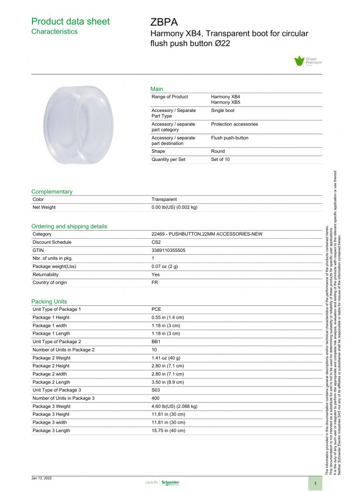 ZBPA technical document page 1