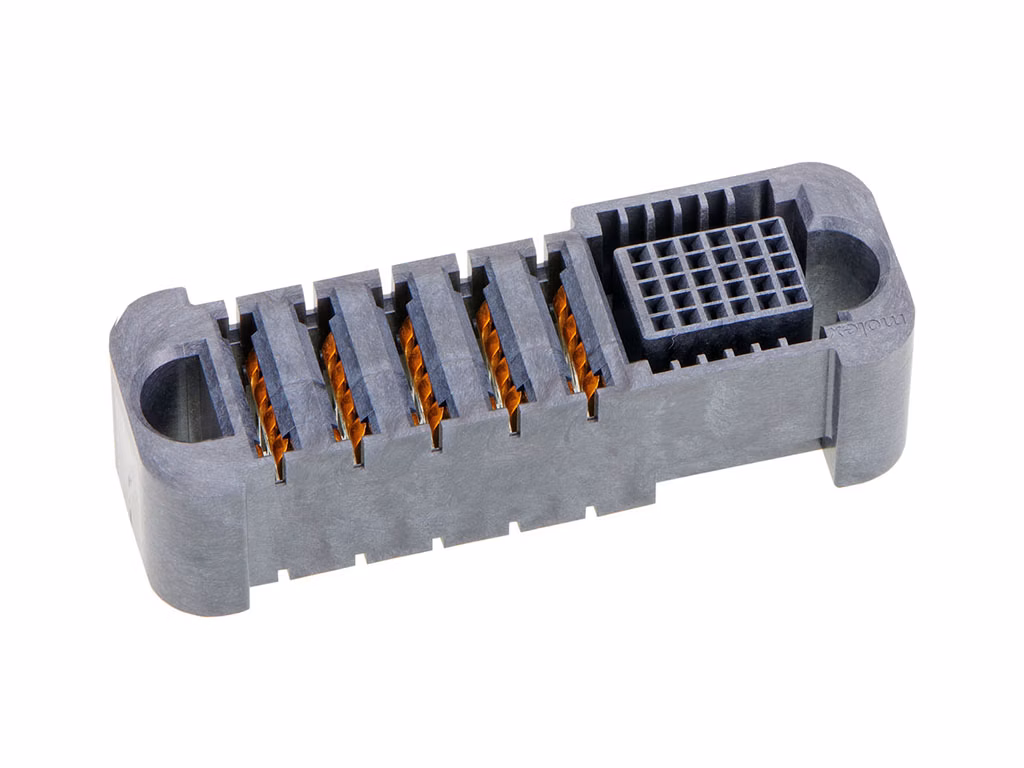 EXTreme OrthoPower Orthogonal Plug, 2 Blade, Circuit 1 Contact Length 8.61mm, PC Tail Length 3.28mm