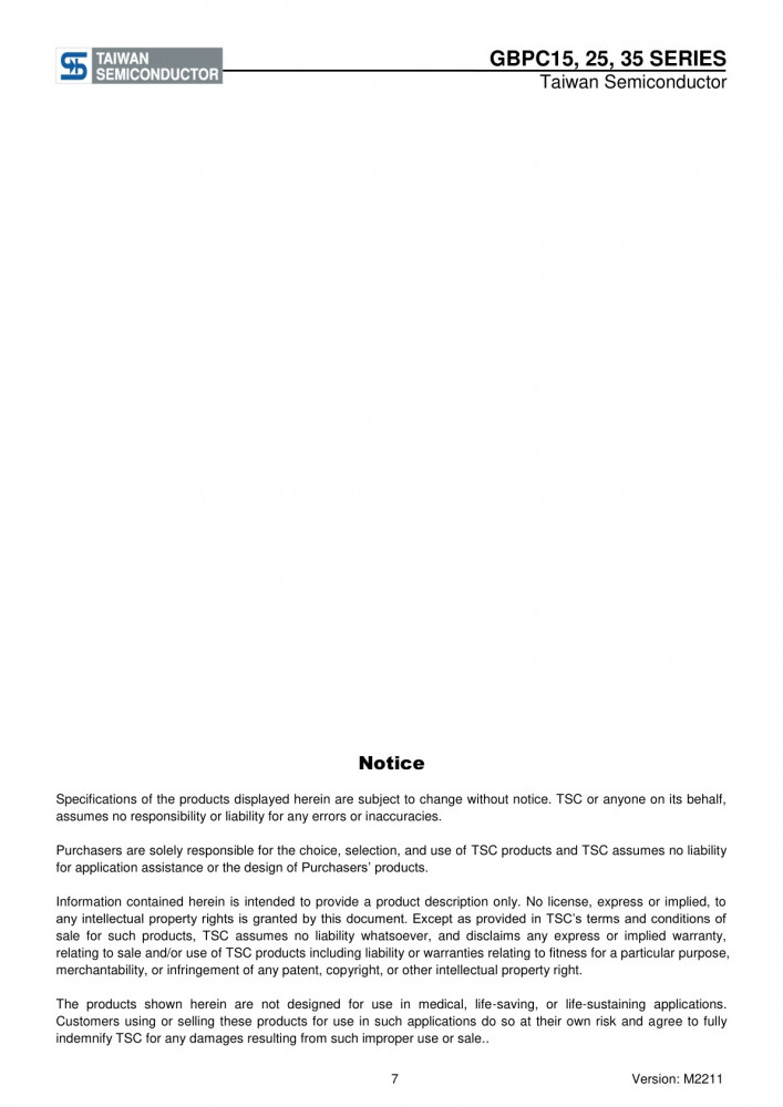 GBPC series technical document page 7