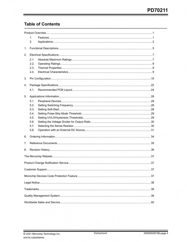 PD70211 datasheet page 4