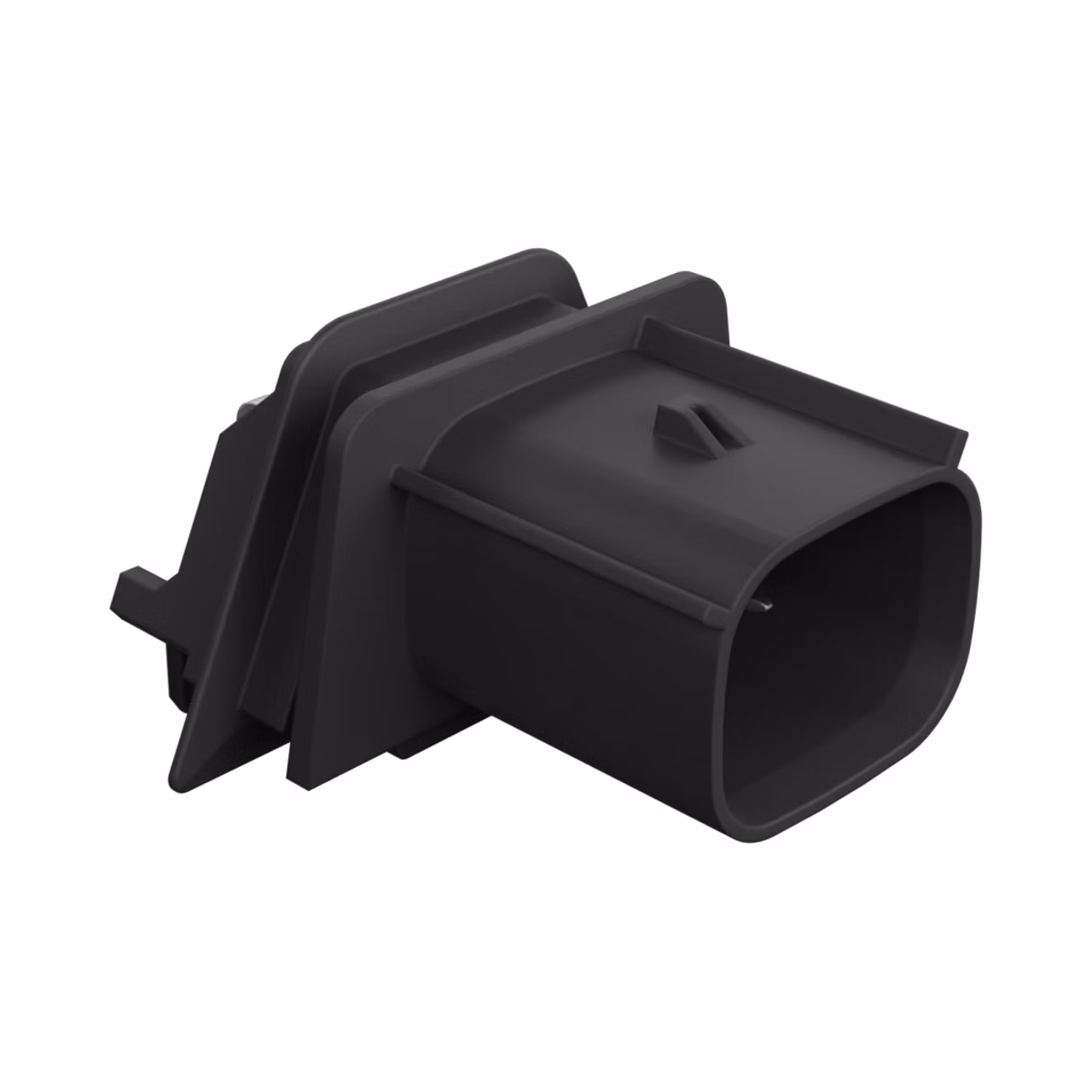 MX150 2x4 Dual Row Right-Angle Header, 8 Circuits, Keying Option C, Dark Gray, Solder Tail for sale