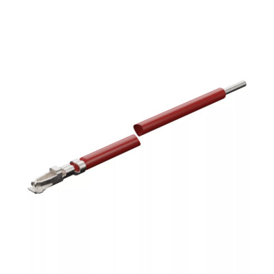 Pre-Crimped Lead Micro-Lock Plus 2.0 Female-to-Pigtail, Matte Tin (Sn) Plating, 150.00mm Length, 22 AWG, Red for sale