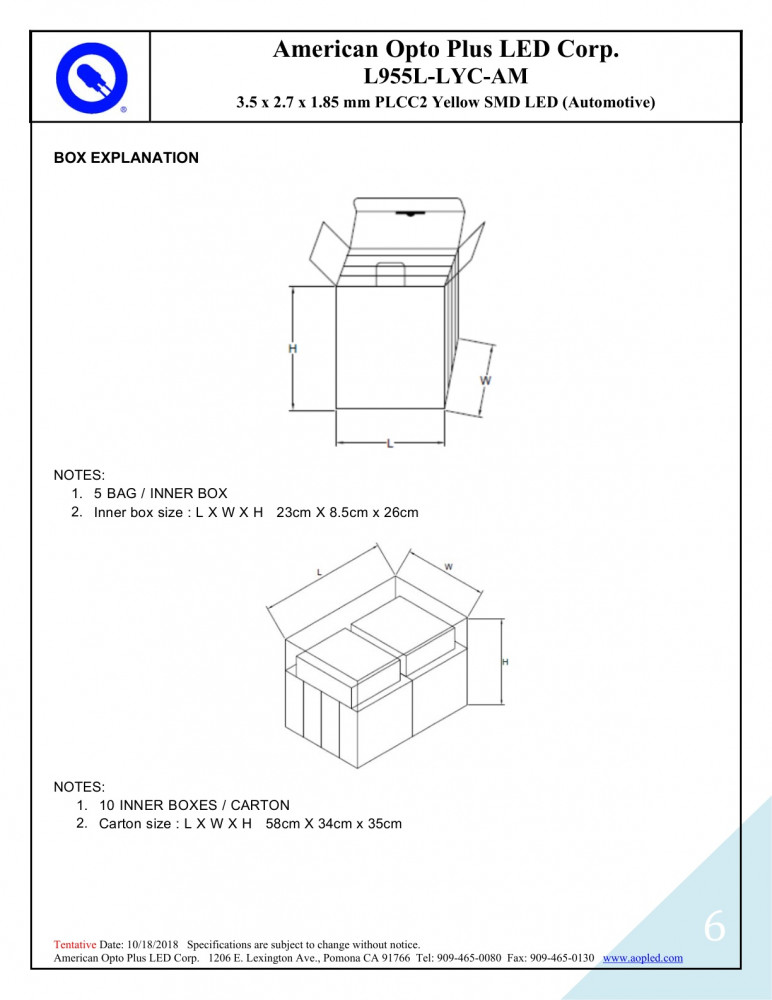 L955L-LYC-AM datasheet page 6
