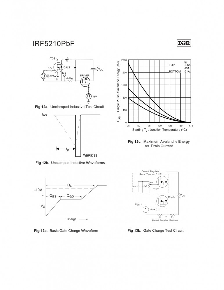 IRF5210PBF datasheet page 6