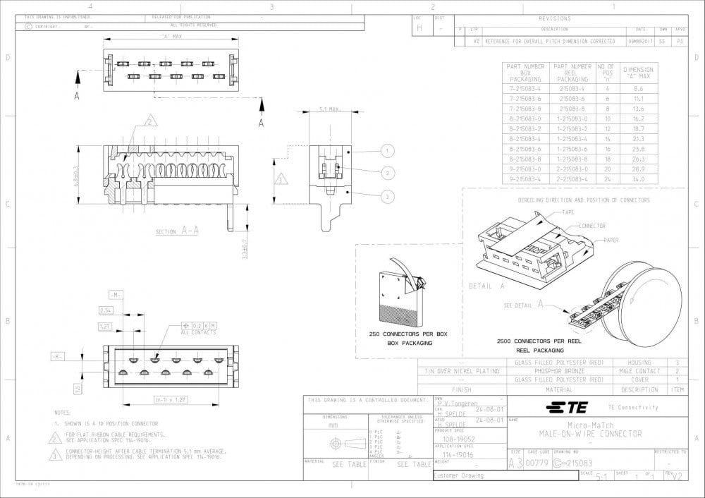 TE Connectivity 1-215083-2 technical document image