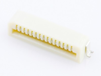 Easy-On FFC/FPC Connector, 1.00mm Pitch, Surface Mount, Right-Angle, Non-ZIF, Top Contact Style, 15 Circuits for sale