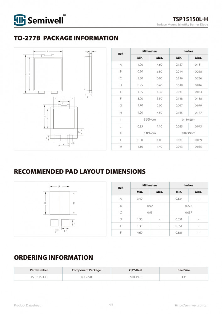 TSP15150L-H datasheet page 4