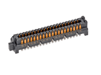 SEARAY Slim Receptacle, 80 Circuits, 8.00mm Unmated Height, 4 Rows, with  Pegs, Solder Charge Lead-Free