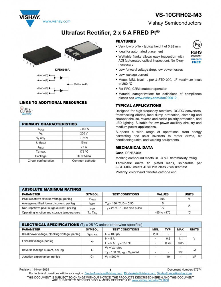 VS-10CRH02-M3/I datasheet page 1