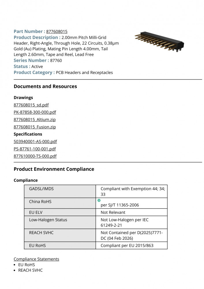 877608015 technical document preview, page 1