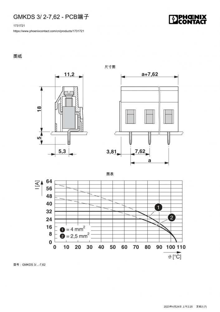 Phoenix Contact 1731721 datasheet page 3