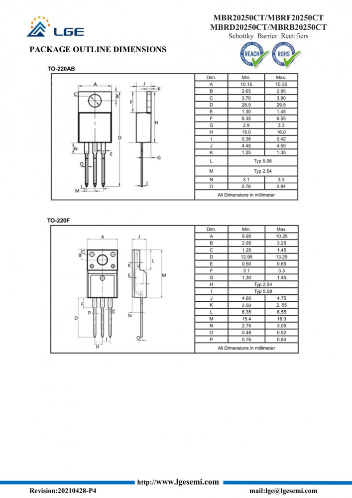MBRF20250CT datasheet page 4