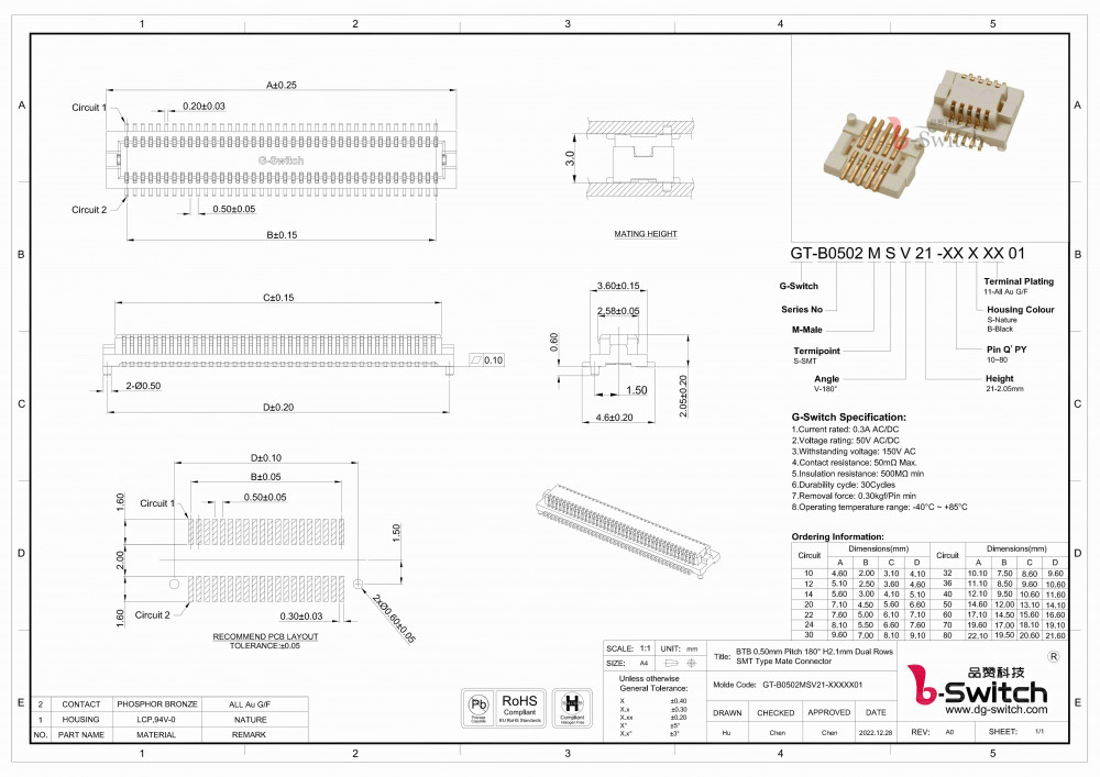 GT-B0502MSV21-60S1101 technical document page
