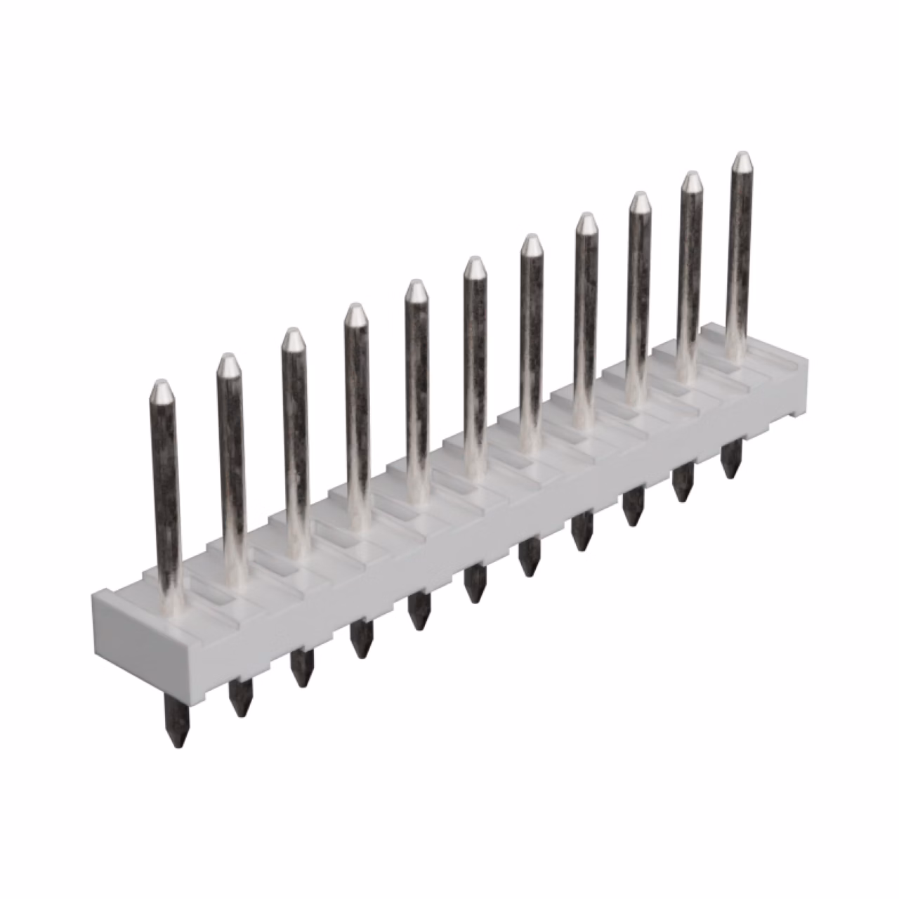 KK 396 Wire-to-Board Header, Vertical Round Pin, 11 Circuits, Tin (Sn) Plating, with Mating Pin Length of 11.43mm (.450