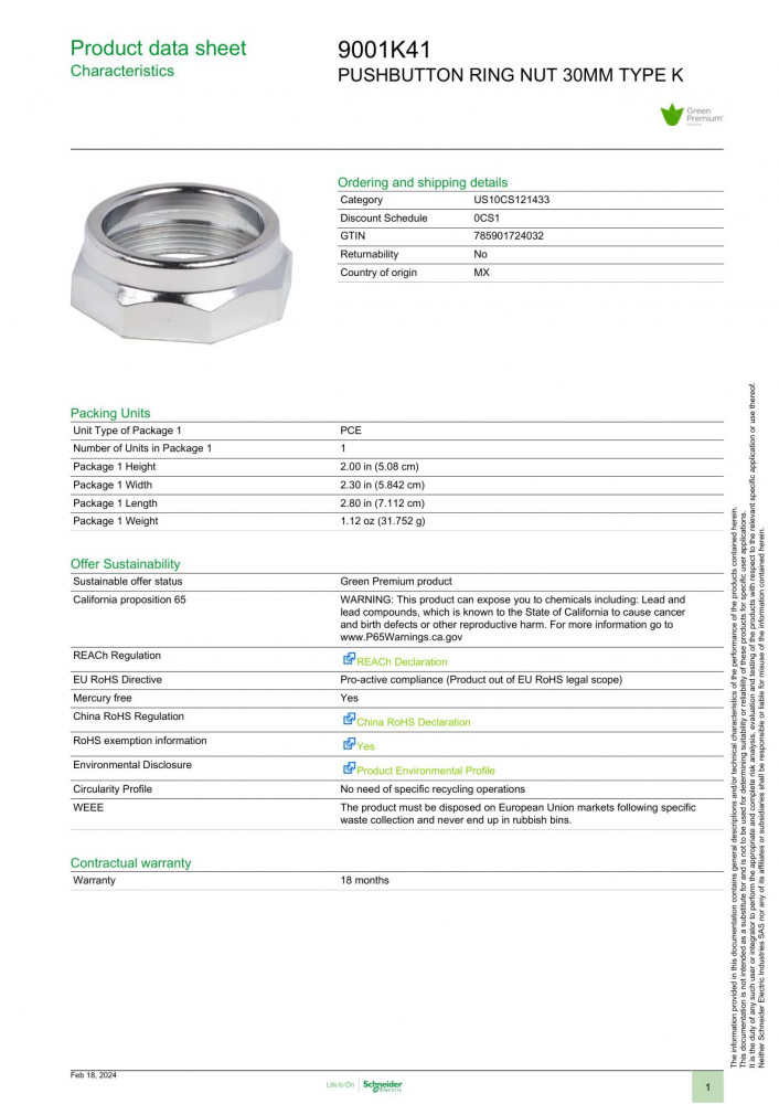 9001K41 technical document preview