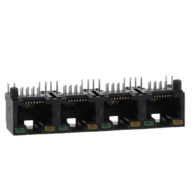 Amphenol RJHSE-5381-04 Modular Ethernet Connector Jack for sale