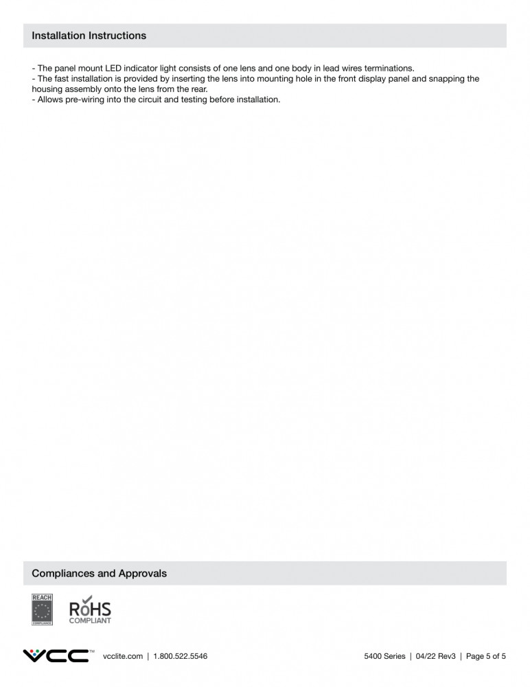 5400A5 datasheet page 5