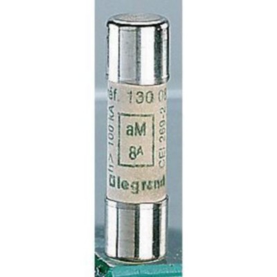 Cartridge fuse 10 x 38 mm - type aM - without indicator - 0,5 A for sale