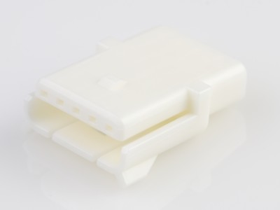 MX150 Hybrid Mat-Sealed Female Connector Assembly, Dual Row, 16 Circuits, Keying Option A, Yellow