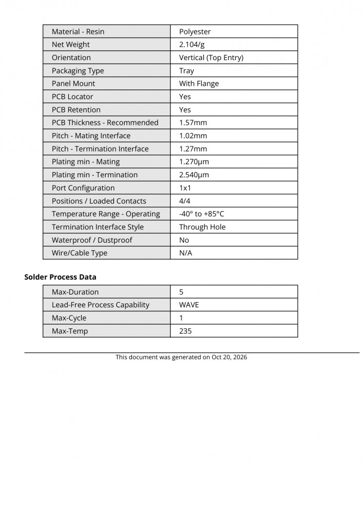 MOLEX 424104168 product document page 3