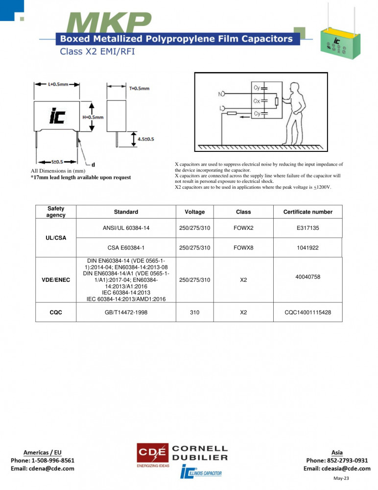 334MKP275K datasheet page 2