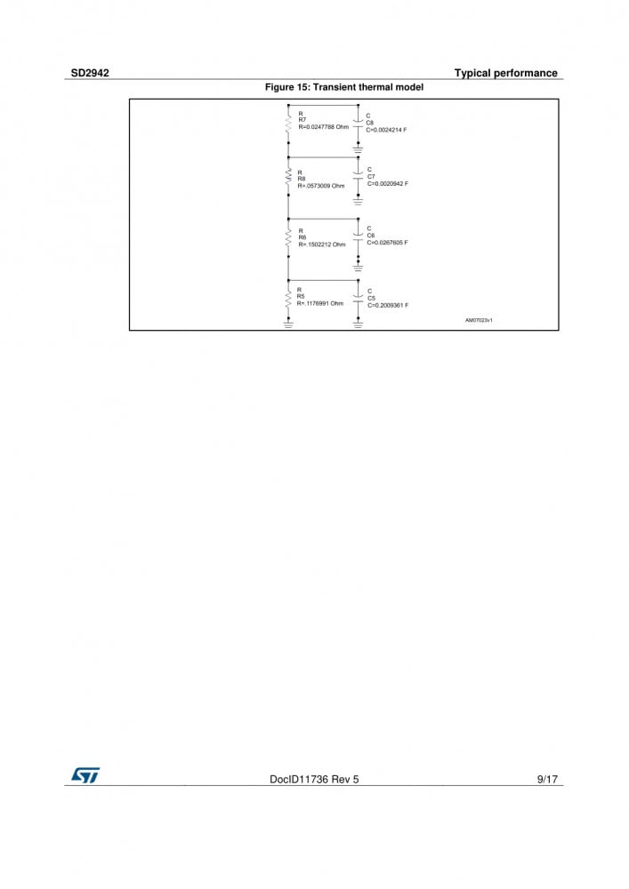 SD2942W datasheet page 9