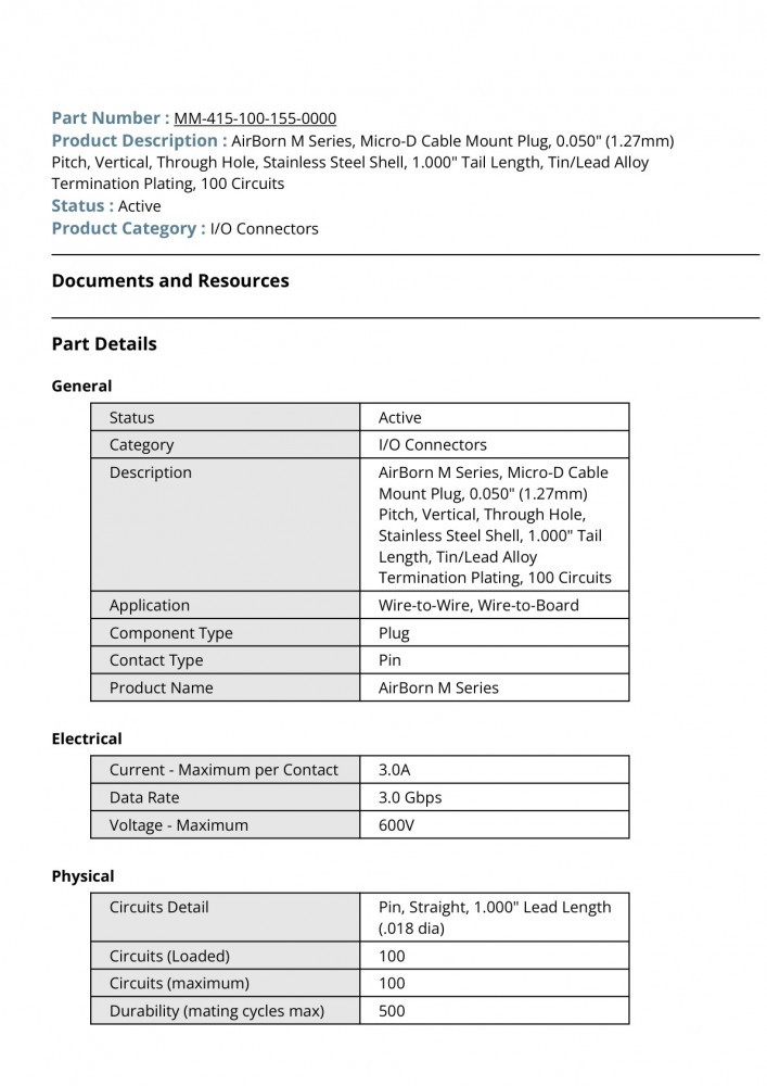 MM-415-100-155-0000 technical document image, page 1
