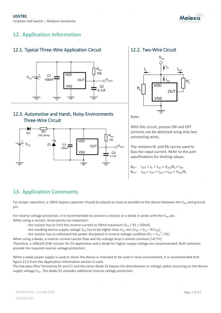 US5781 datasheet page 7