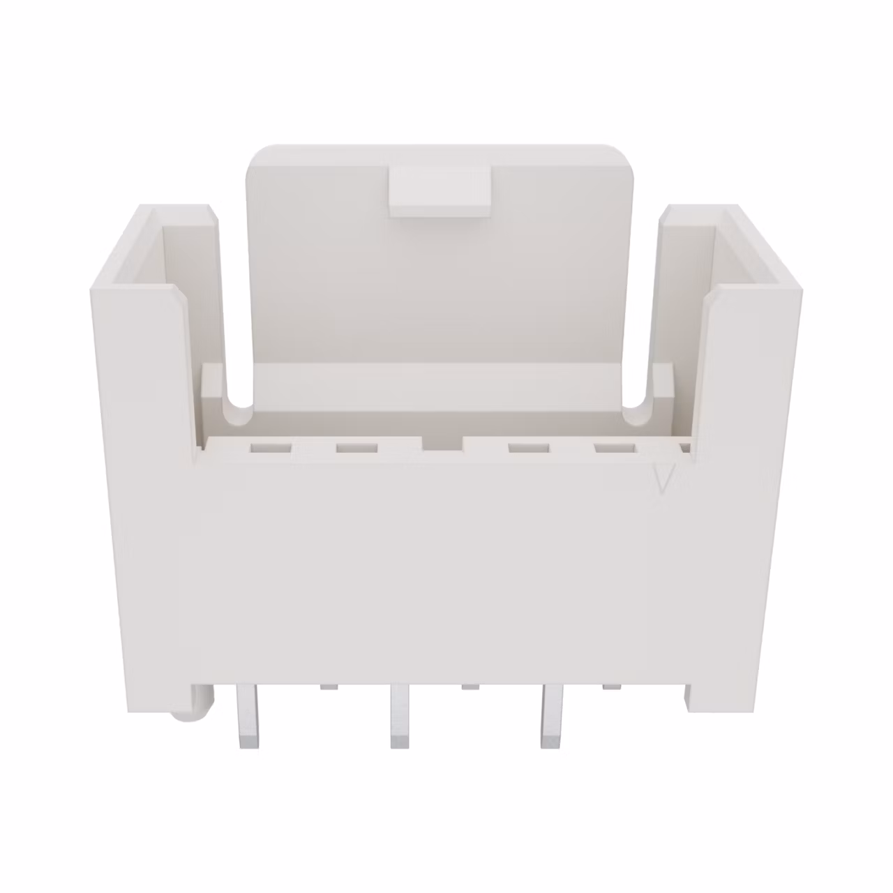 Appli-Mate RAST 2.5 Header, Vertical, 6 Circuits, Tin (Sn) Plating, Glow-Wire Capable, Positioning Keys A, B, C, E and F Blocked, with Latch, Natural for sale