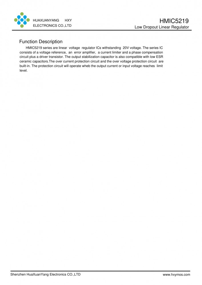HMIC5219 datasheet page 4