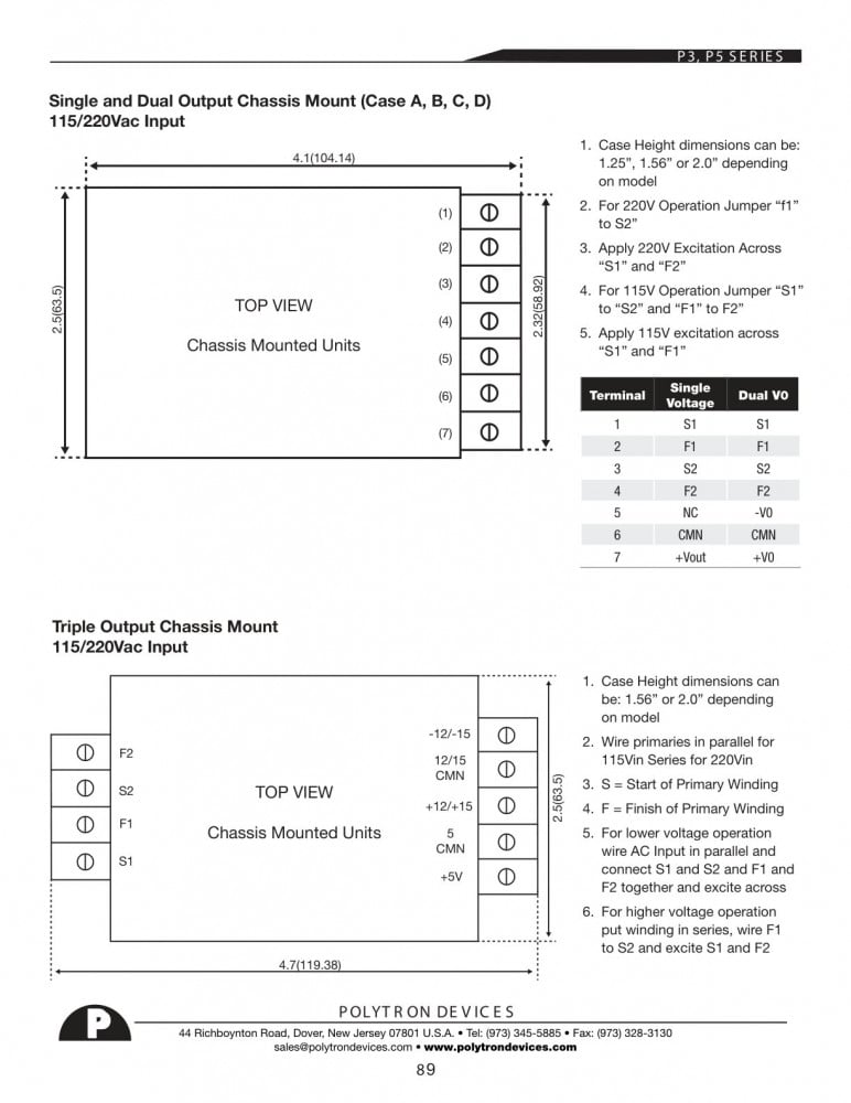 P53-15LT datasheet page 7