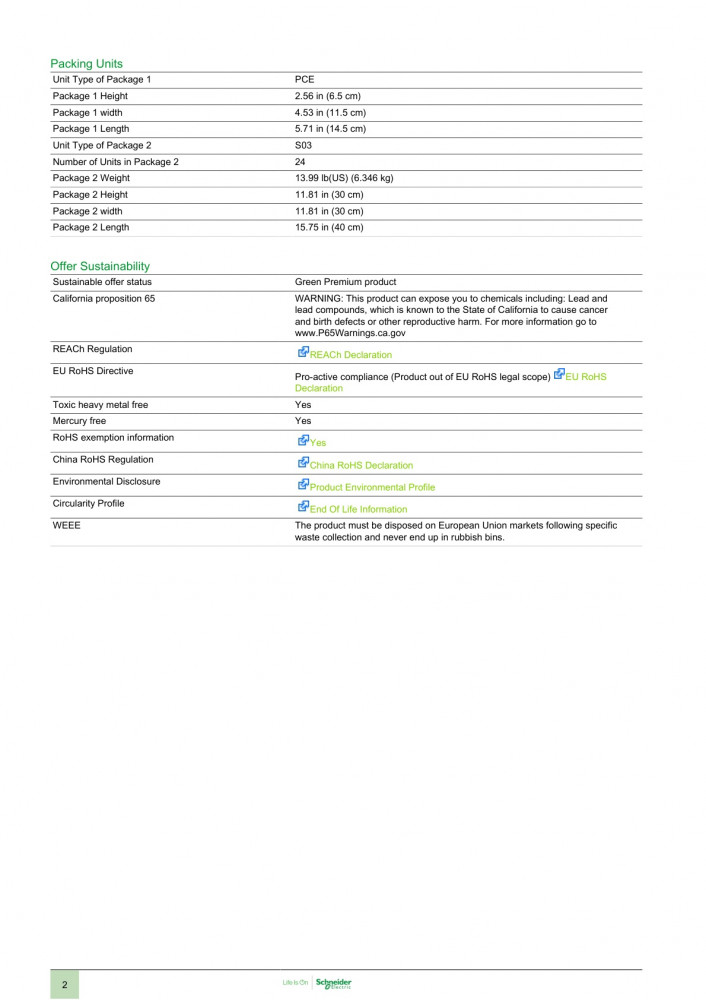 TM1SHTCC4 technical document page 2
