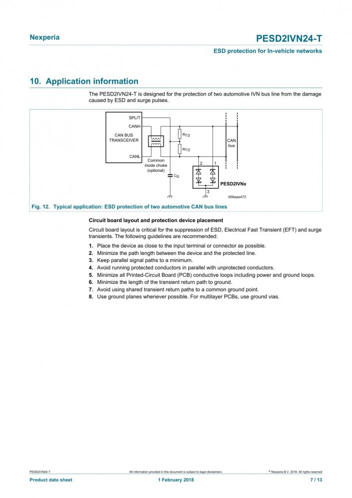 PESD2IVN24-TR datasheet page 7