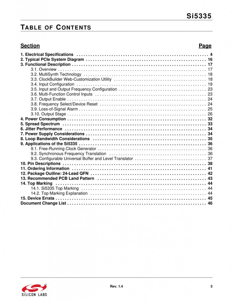 SI5335 document page 3