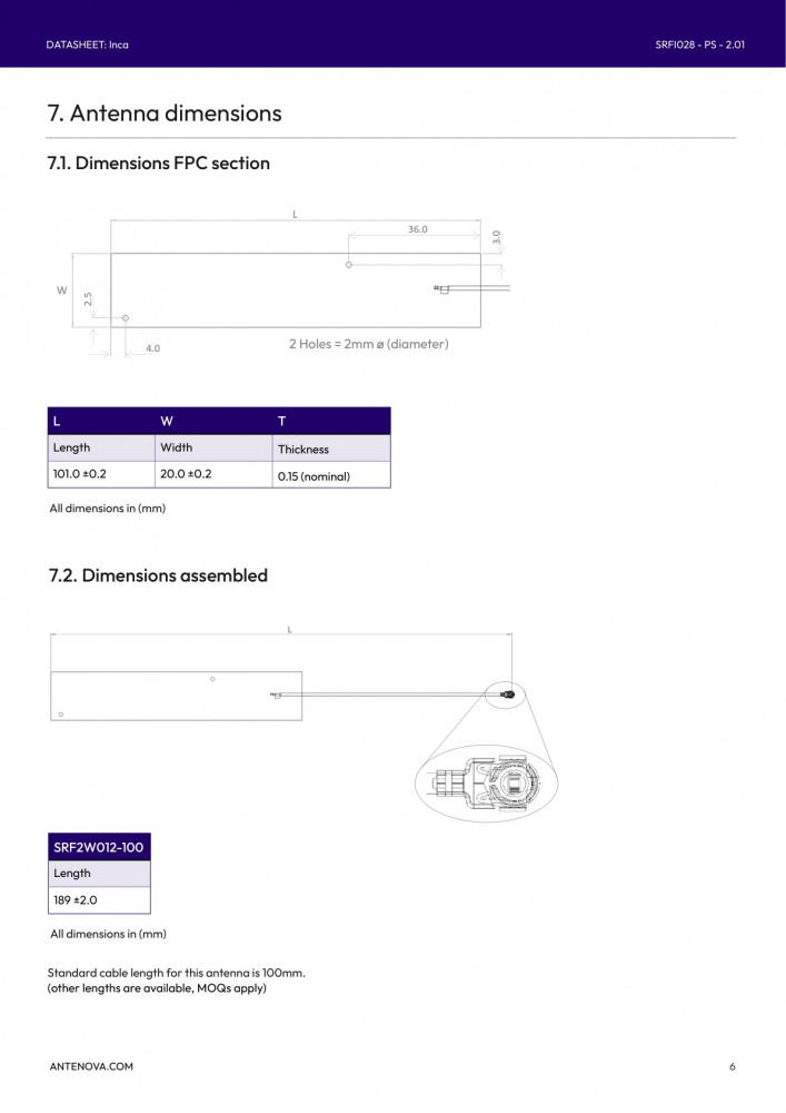 Inca datasheet page 6