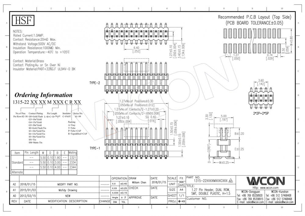 WCON 1315-2220G0M180CR01 technical drawing