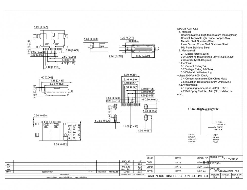 U262-161N-4BC21665 technical document preview