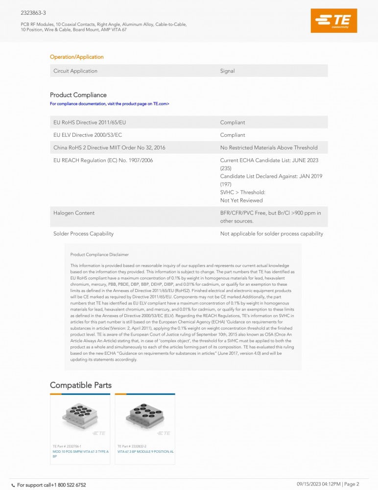 2323863-3 technical document page 2