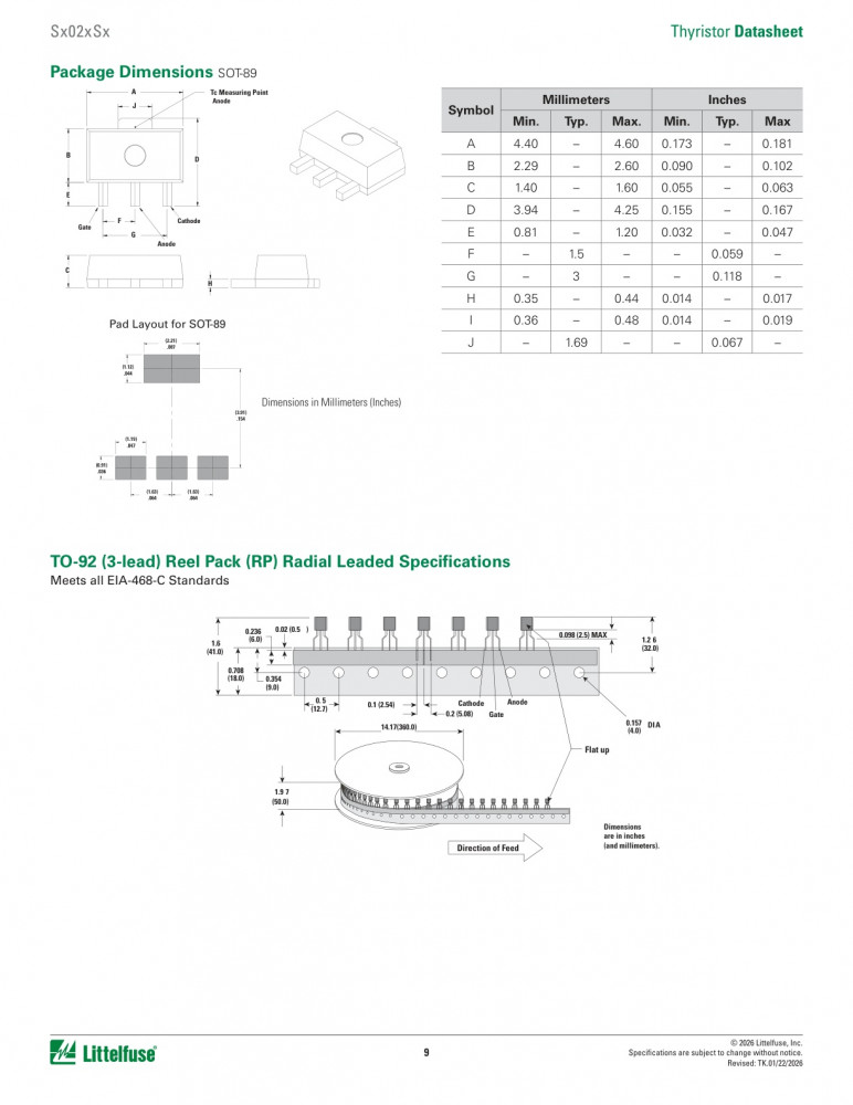 S602TSRP datasheet page 9