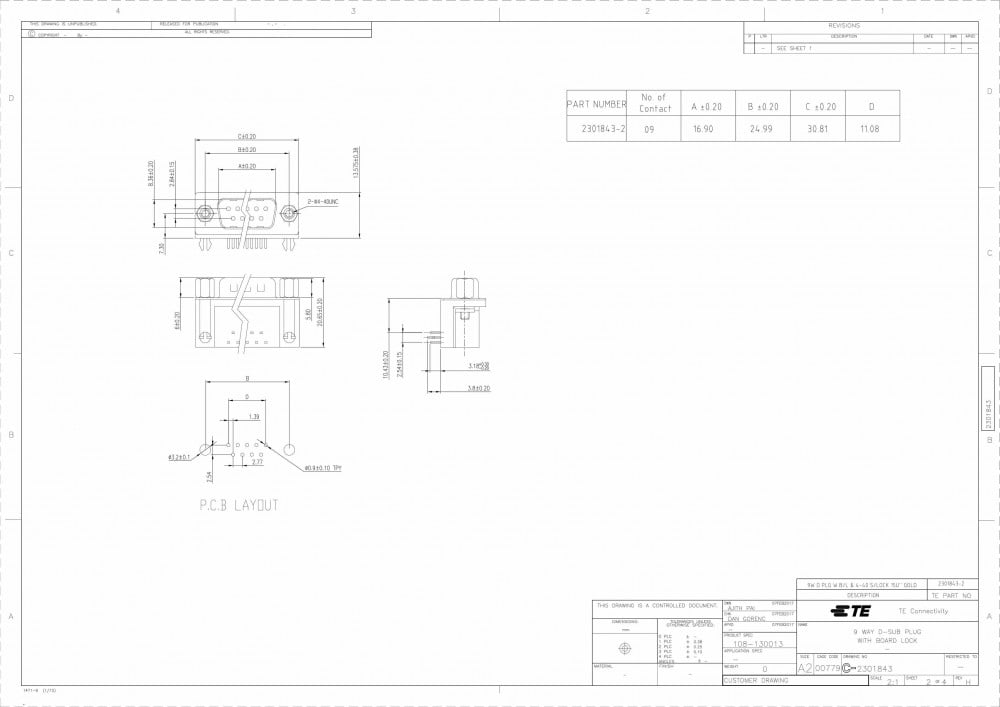 2301843-2 technical document page 2