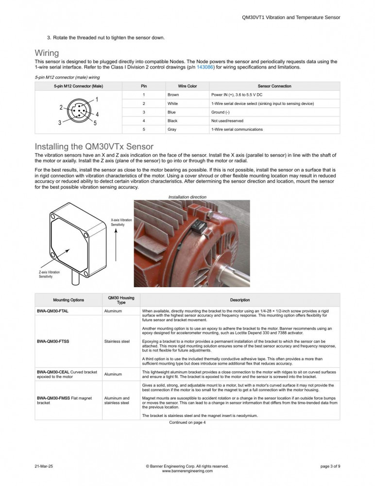 QM30VT1 technical document page 3