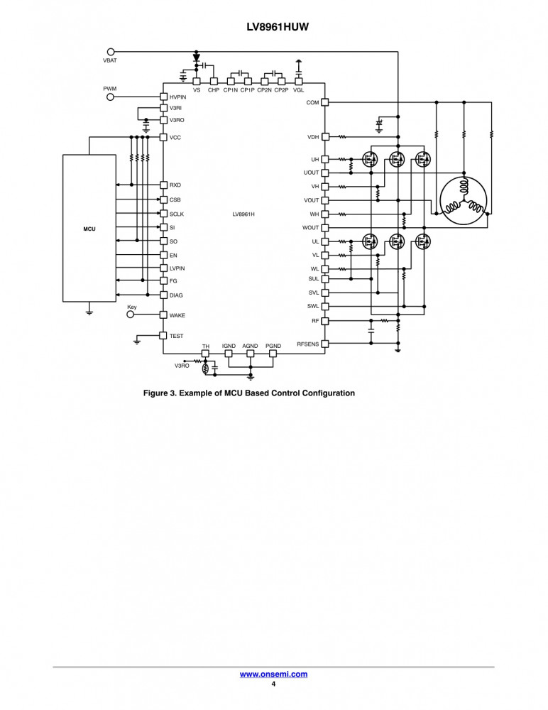 LV8961H datasheet page 4