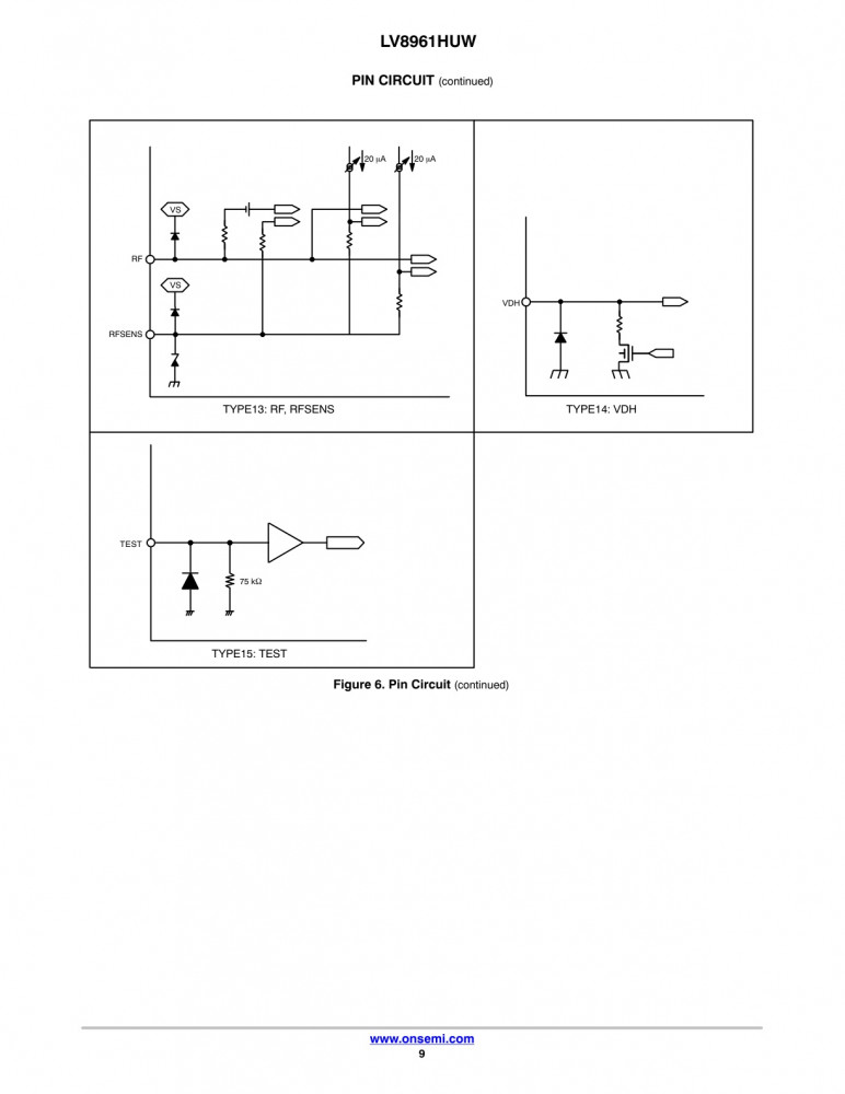 LV8961H datasheet page 9