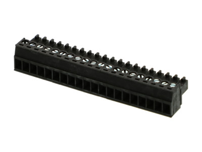 3.50mm Pitch Eurostyle Horizontal Plug, with Reverse Imprinting, Black, 3 Circuits