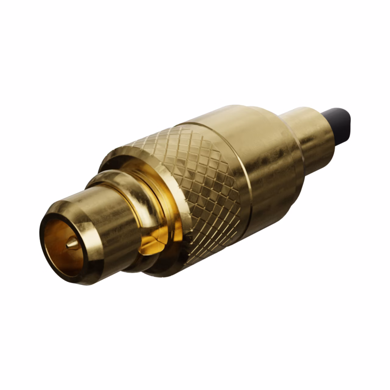 MMCX Plug, Straight, Solder, .047